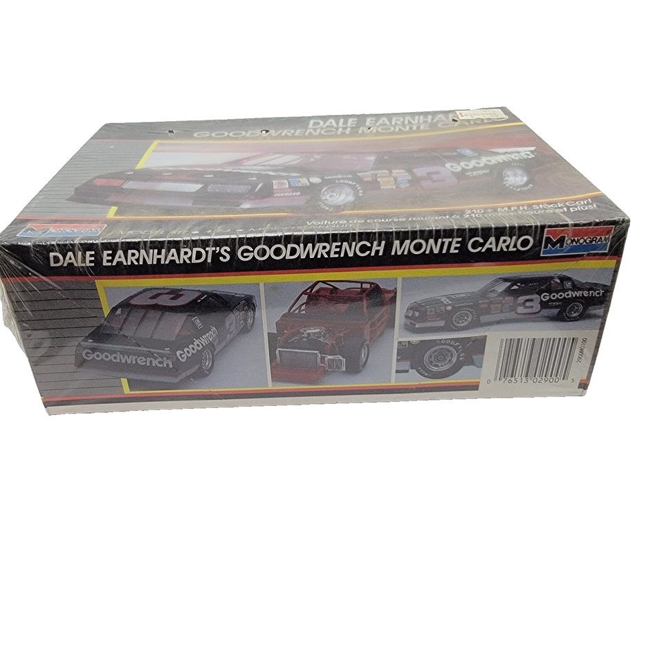 Monogram Dale Earnhardt #3 Goodwrench Monte Carlo Model Car Kit 1:24 ...