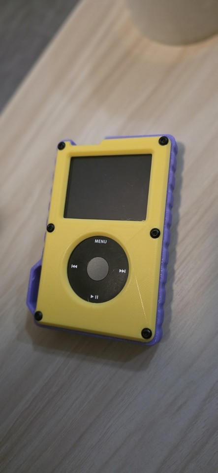 iPod Classic 5th,6th and 7th Generation Purple and Yellow Case. | eBay