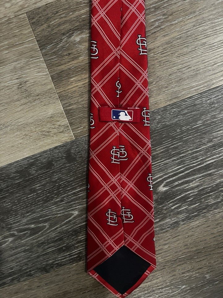 St. Louis Cardinals STL Logo MLB Baseball Necktie Neck Tie Red | eBay