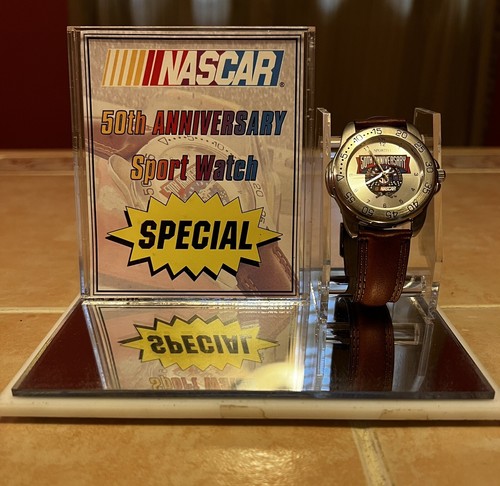 NASCAR Officially Licensed 50th Anniversary Sport Watch With Display ...