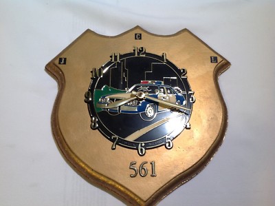 Police Clock | eBay