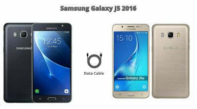 Samsung Galaxy J5 (6)2016- 16GB Unlocked Smartphone 4G LTE Black & Gold ...