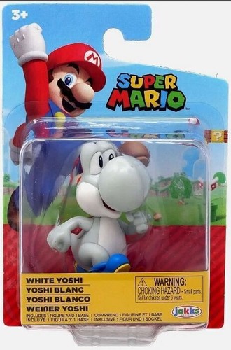 Nintendo Mini-Figure White Yoshi | eBay