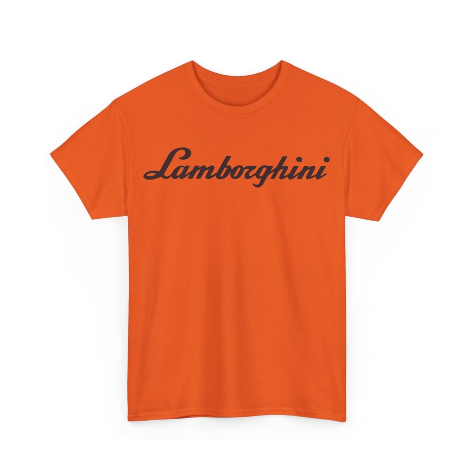 Lamborghini 2024 Automobili Colors T Shirt Heavy Cotton Tee Merch ...