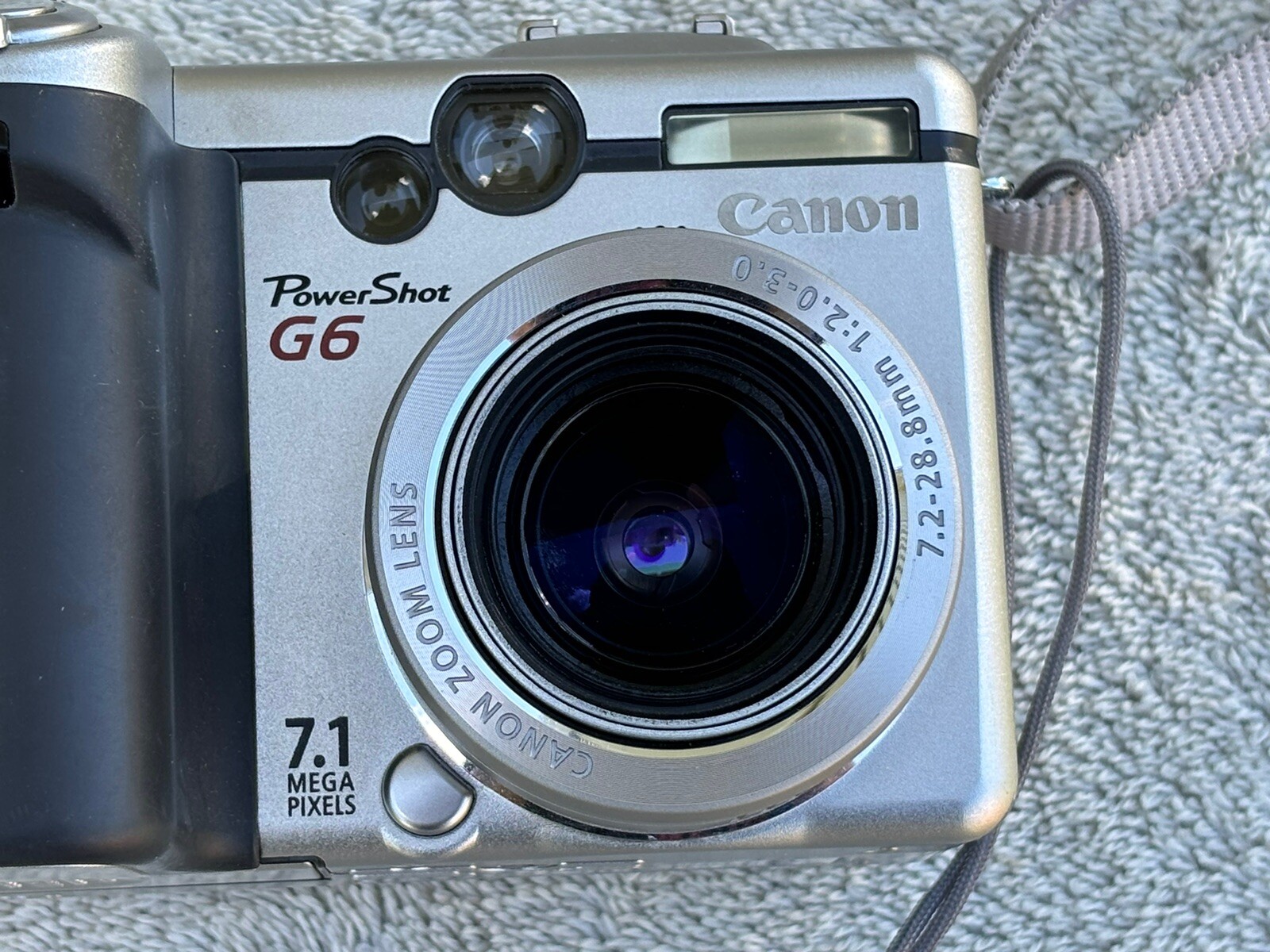 Canon PowerShot G6 7.1 Mega Pixels 4x Zoom Compact Digital Camera W ...