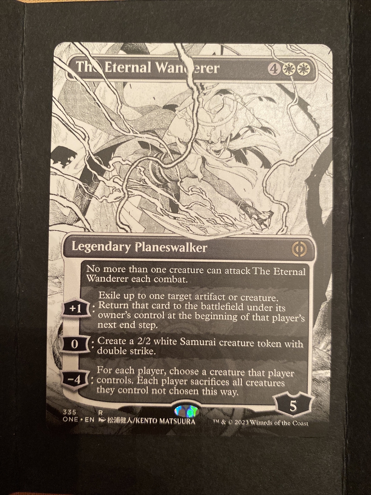 MTG ONE: The Eternal Wanderer (Planeswalker) Extended Art 335 Regular ...