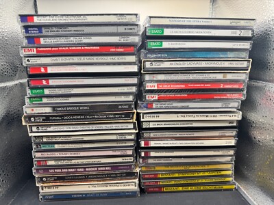 lot of 40+ classical music CDs, a few sealedMozart, Bach,Solti plus ...