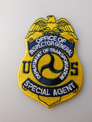 OFFICE OF INSPECTOR GENERAL DEPT TRANSPORT SPECIAL SGENT PATCH SHOULDER ...