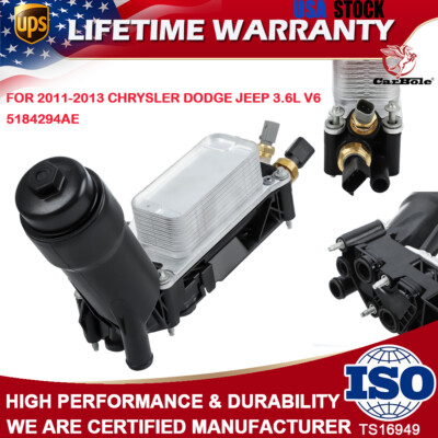 5184294AE Housing Oil Filter Assembly Fits for Jeep Dodge Chrysler Ram ...