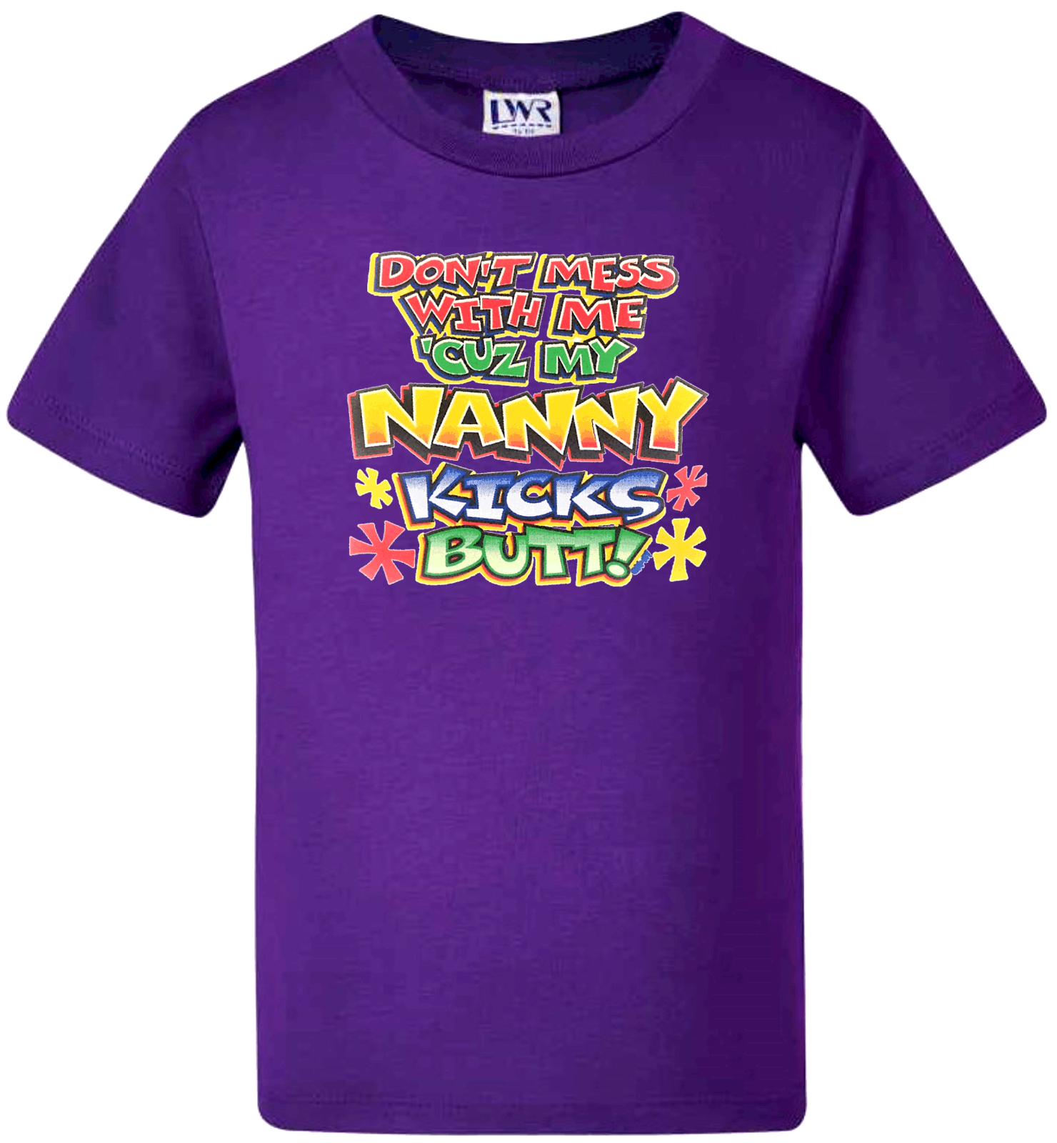 Kids T-Shirt Baby Toddler Boys Girls Funny Cute Nanny Gift Graphic Tees ...