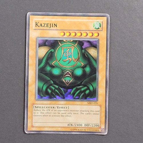 Yugioh - Kazejin - MRD-026 - Played (MP) - Unlimited - Vintage - Super ...