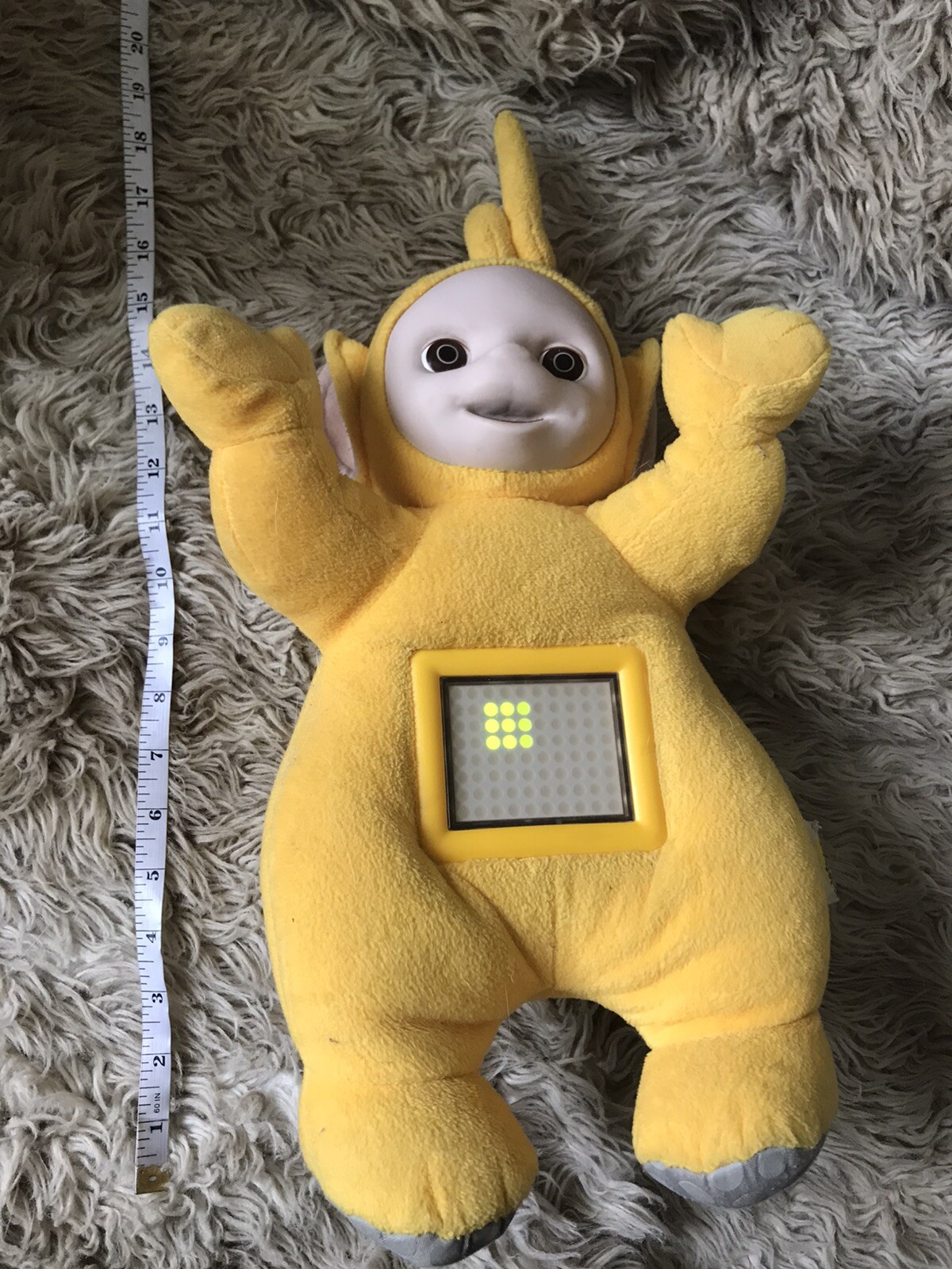 Teletubbies Laa-Laa Actimates Interactive Plush 1998 Tested Read ...