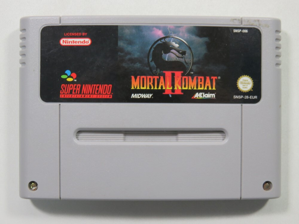 Mortal Kombat II Super Nintendo - Prix - Photo - Présentation
