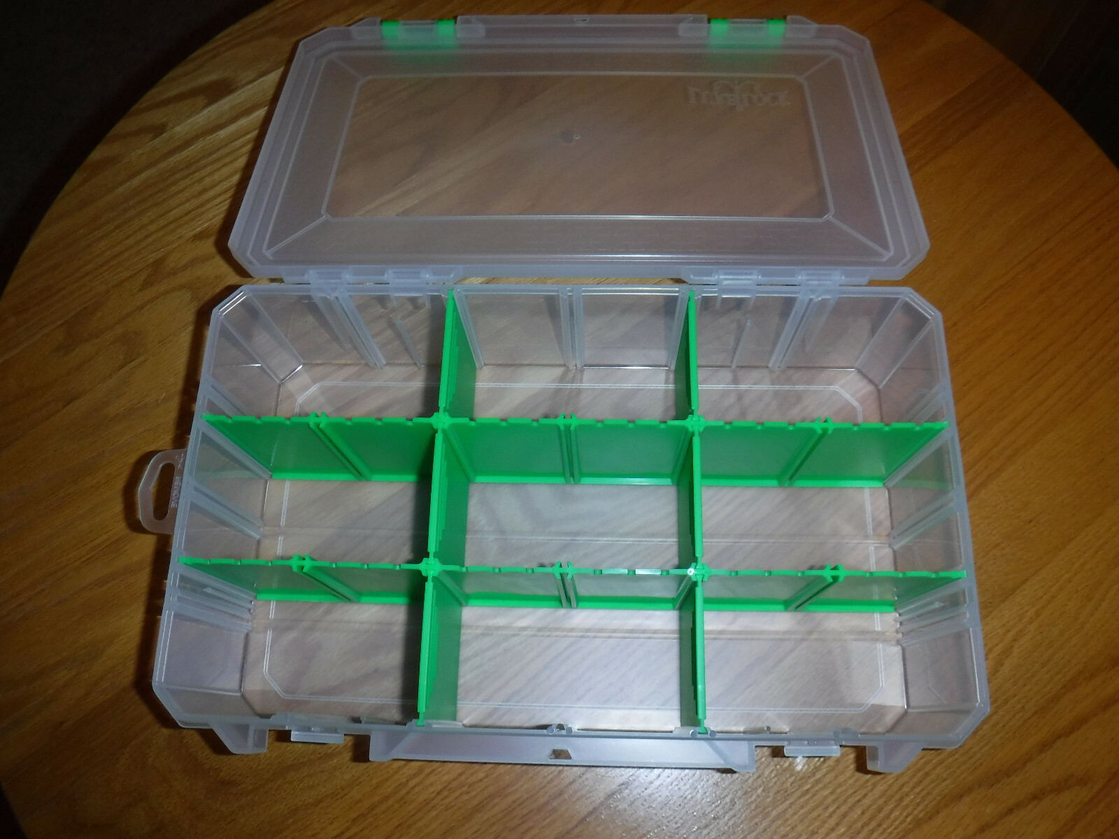 LURE LOCK TACKLE BOX FULL STRIKE KING KVD RAGETAIL ZOOM YUM BERKLEY ...