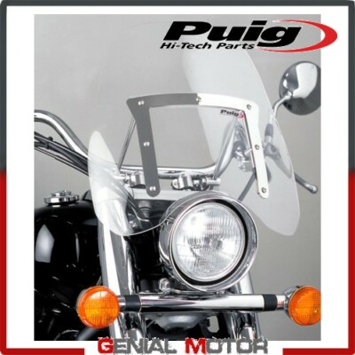 PUIG WINDSHIELD TRANSPARENT 0854W YAMAHA XV 1700 ROADSTAR WARRIOR 2003 ...