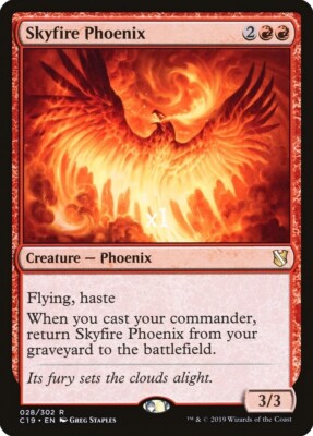 MTG Commander 2019 C19 Skyfire Phoenix MINT | eBay