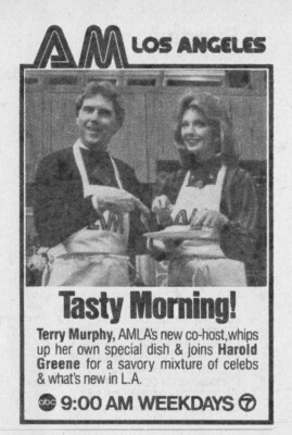1984 TV AD ~ TERRY MURPHY & HAROLD GREENE HOST AM LOS ANGELES | eBay