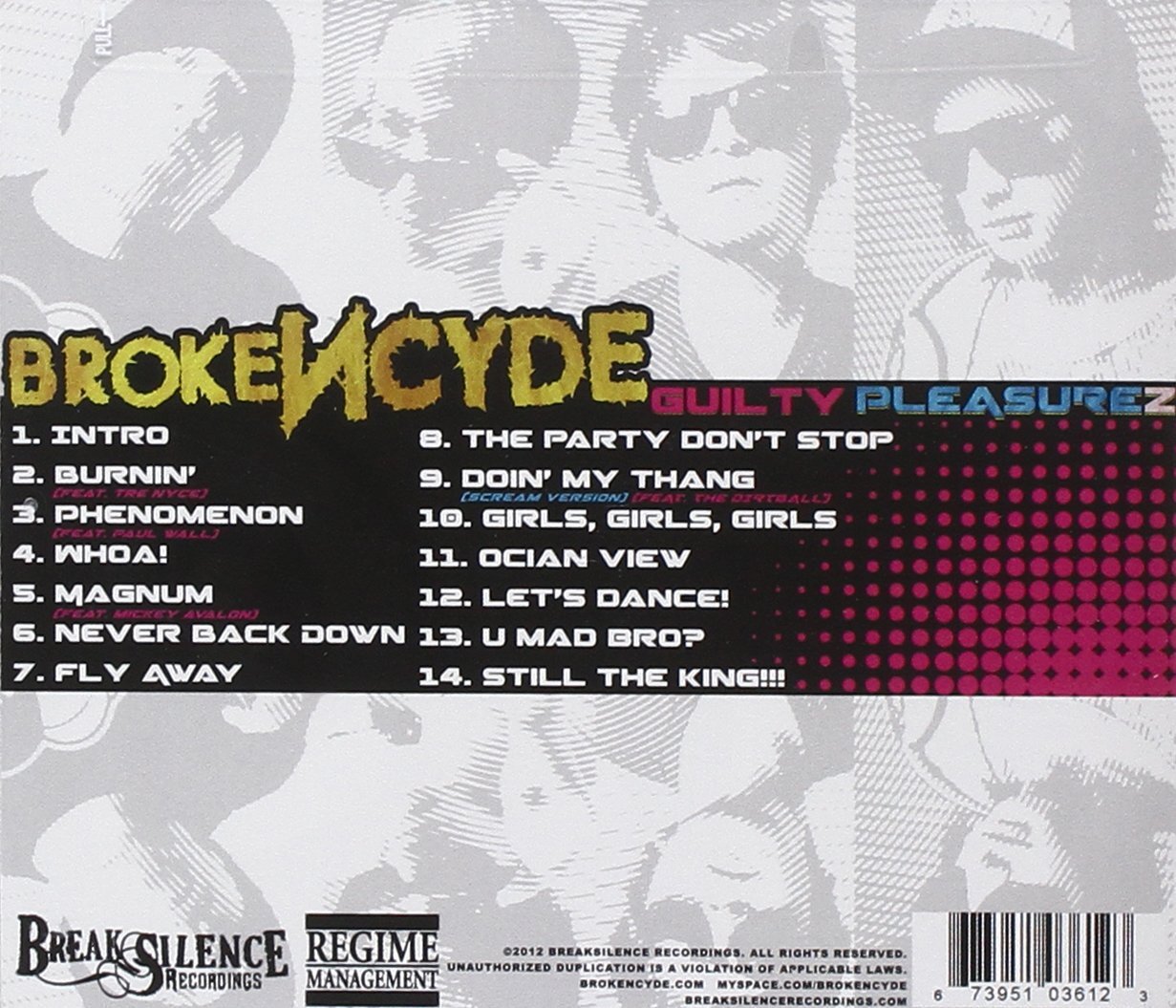 Brokencyde Guilty Pleasurez (CD) (US IMPORT) 673951036123 | eBay