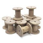 Empty Wooden Spools, Barrel, 2-3/4-inch, 2-3/4-inch | eBay