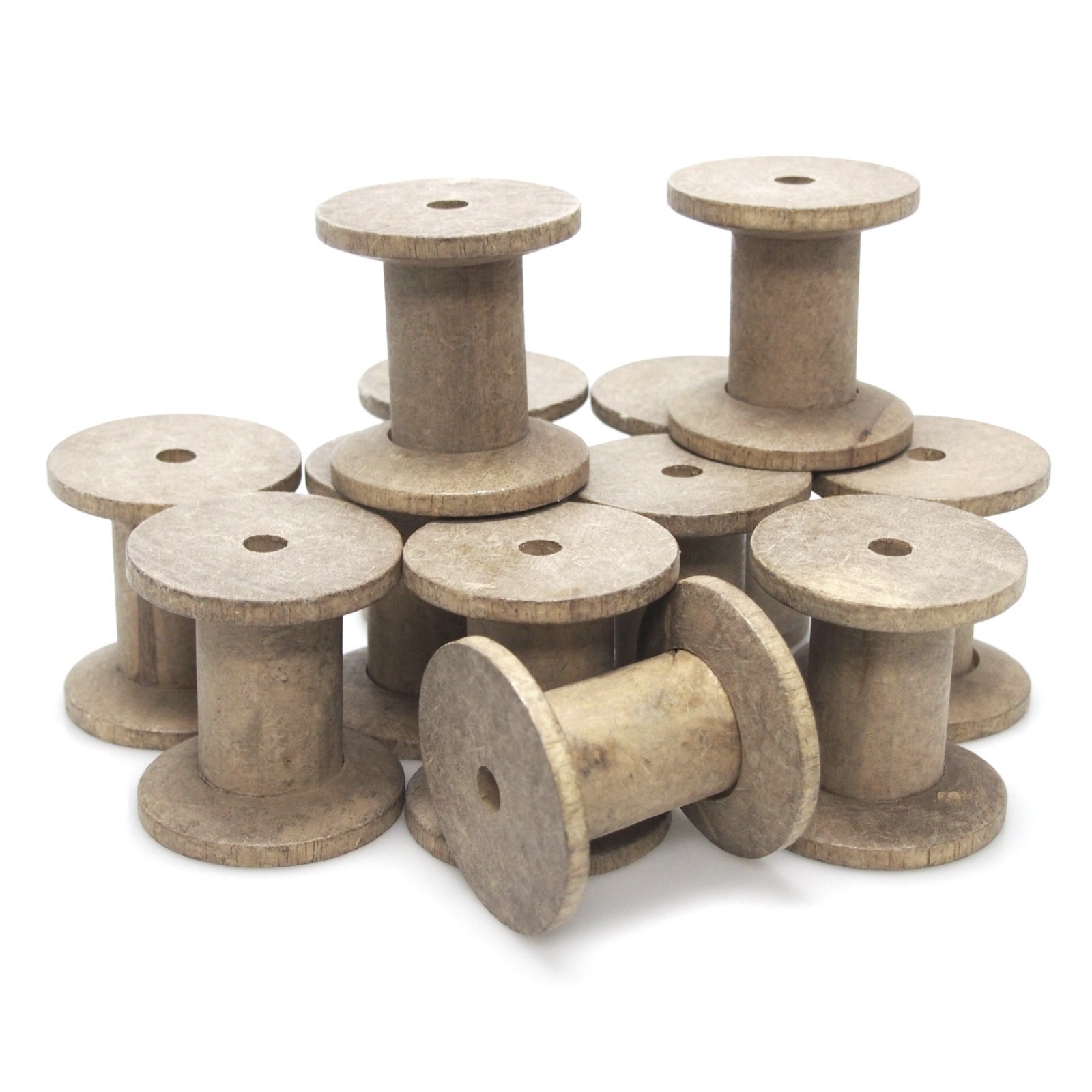 Empty Wooden Spools, Barrel, 2-3/4-inch, 2-3/4-inch | eBay