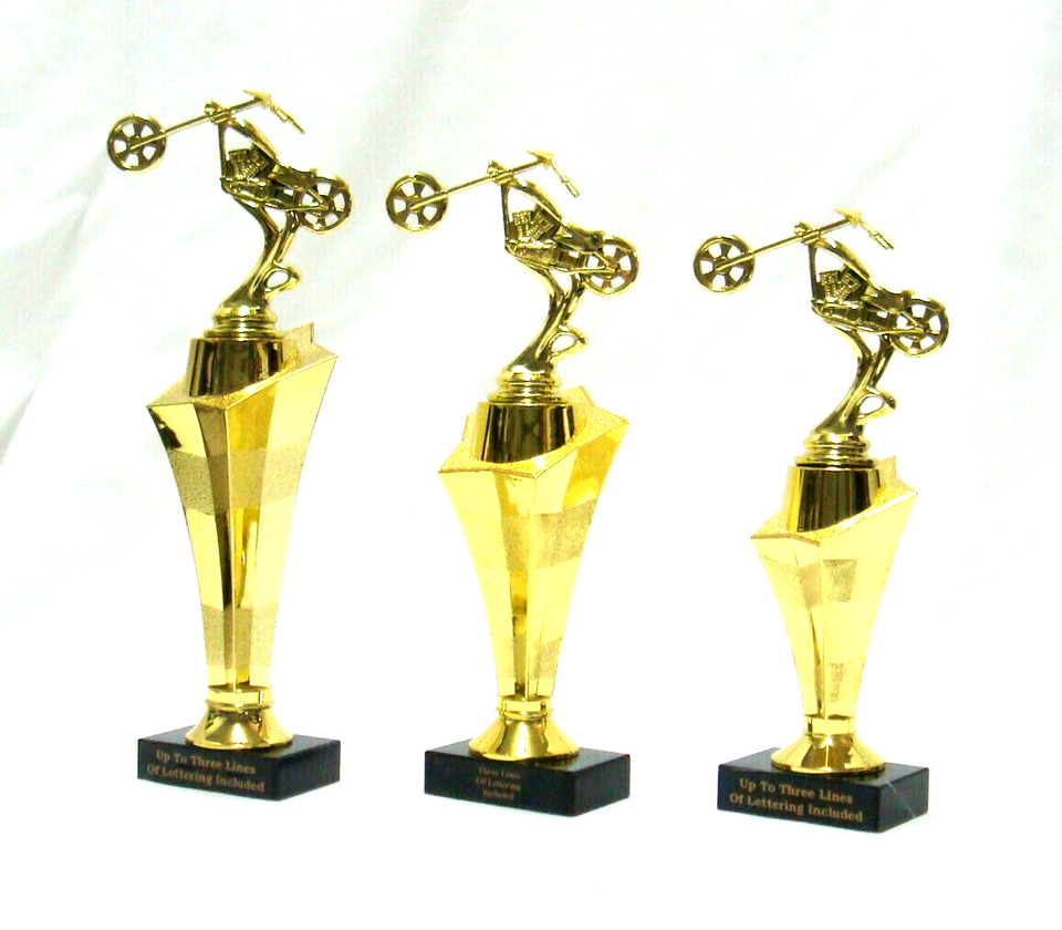 3 MOTORCYCLE TROPHY CHOPPER MOTORCYCLE MOTORCYCLE SHOW ROAD BIKE CUSTOM ...