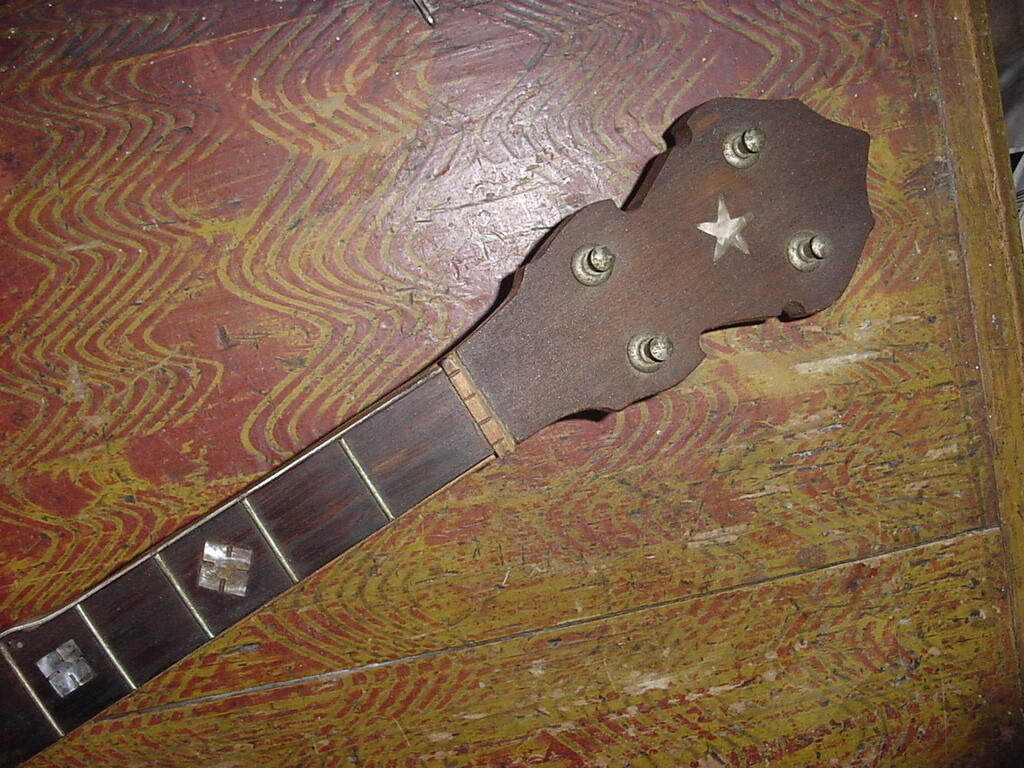VINTAGE BANJO FIVE STRING BANJO EARLY NEEDS RESTORED VERY UNIQUE ...