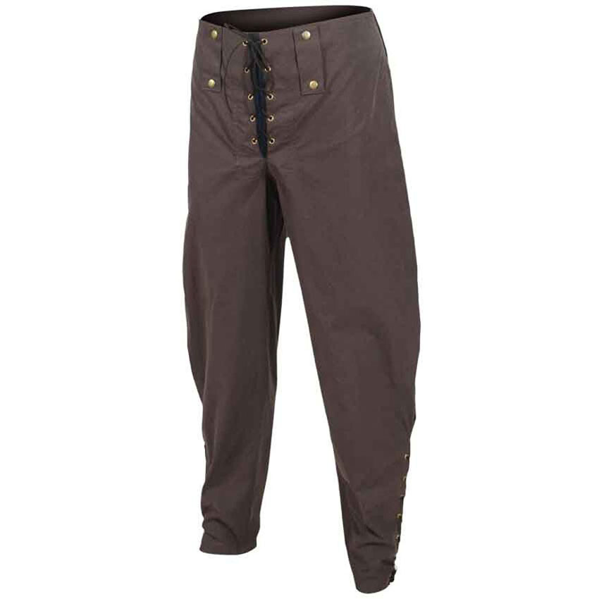 Medieval Renaissance Adventurer Pants Lagging pair of pants Plan cotton ...