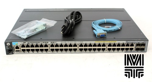 HP J9729A Aruba 2920-48G-PoE+ Networking Ethernet Switch ProCurve RJ45 ...