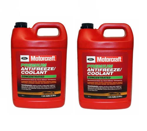 2x Engine Coolant PREMIUM CONCENTRATED Fluorescent green ANTIFREEZE ...