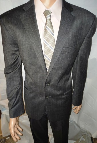 Mens New Ralph Lauren Wool Gray suit 46 Long | eBay