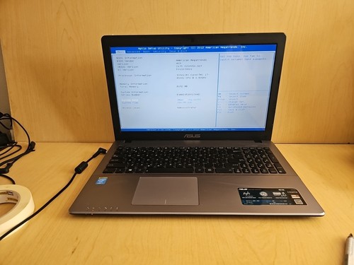 B61 asus r510l Intel Core I7-4500u 8GB RAM NO HDD SSD | eBay