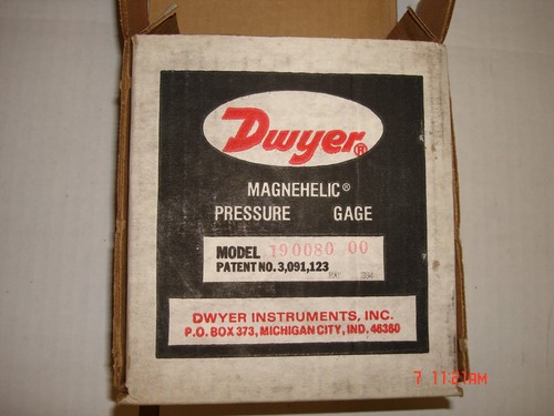 dwyer magnehelic differential pressure guage model 190080-00 | eBay