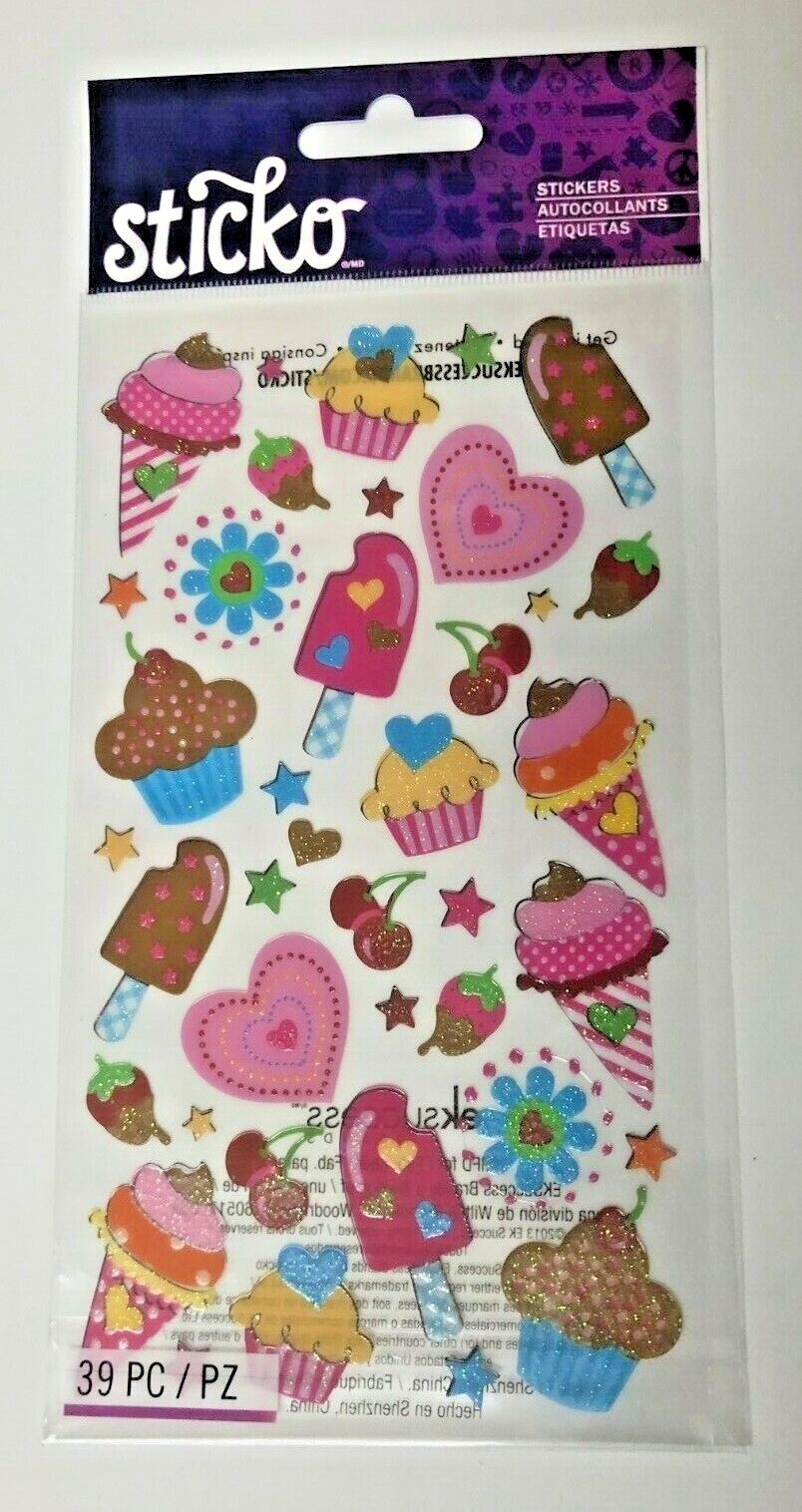 Sticko FOOD & DRINK themed~Adorable! U PICK! Quick Ship! | eBay