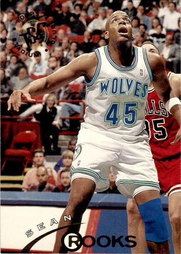 1994-95 Stadium Club Basketball Card Sean Rooks Minnesota Timberwolves ...