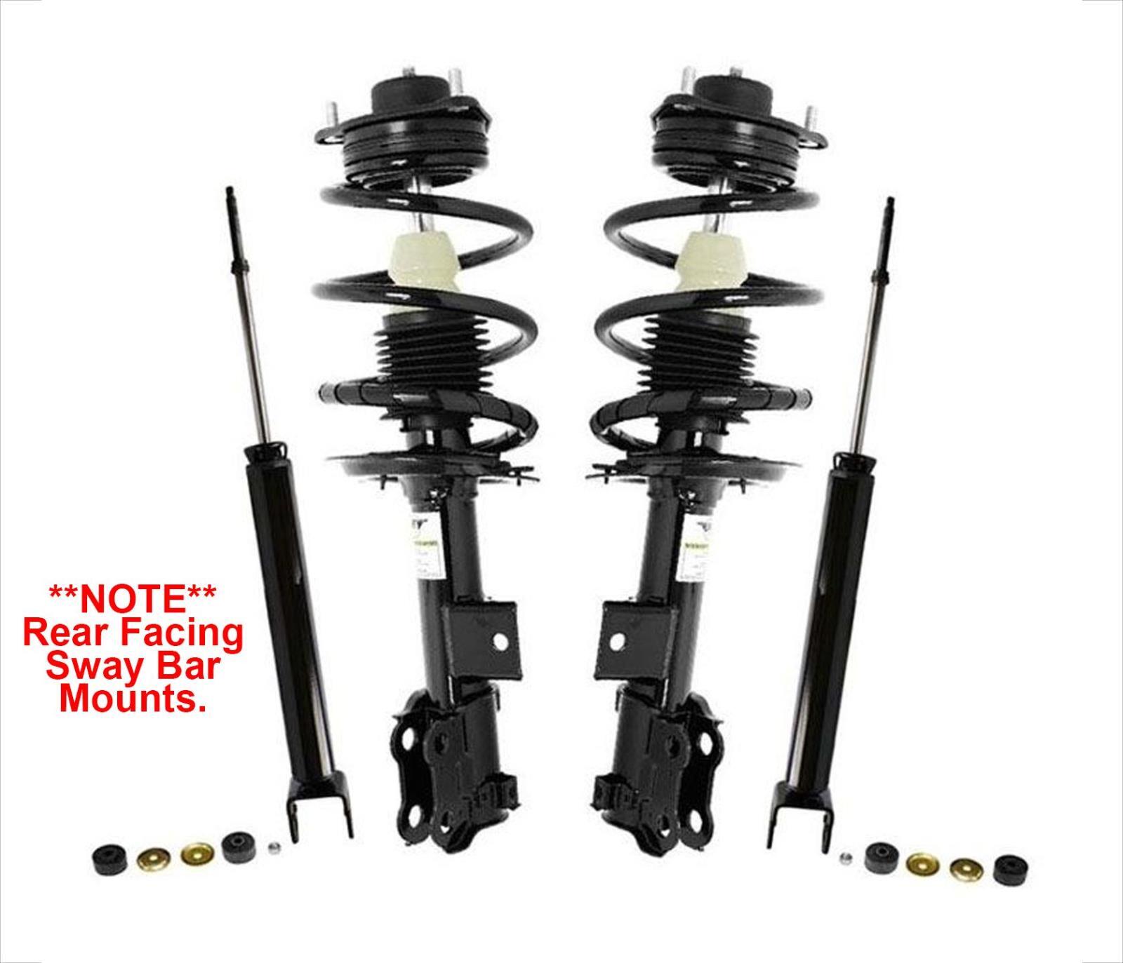 Front Struts & Shocks 12-15 Fits Kia Optima EX With Rear Facing Sway ...