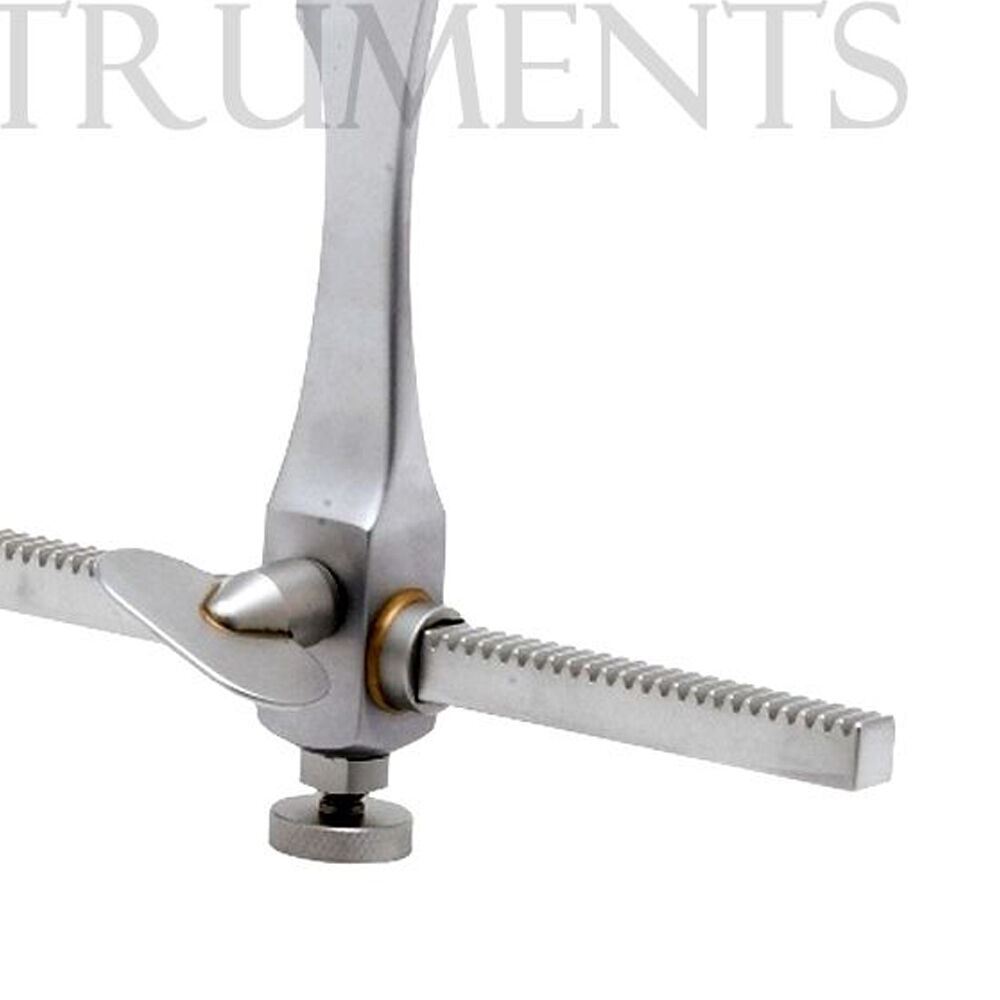 Tuffier Rib Spreader 2" x 2" Blades with 6-1/2" Spread Stainless German ...