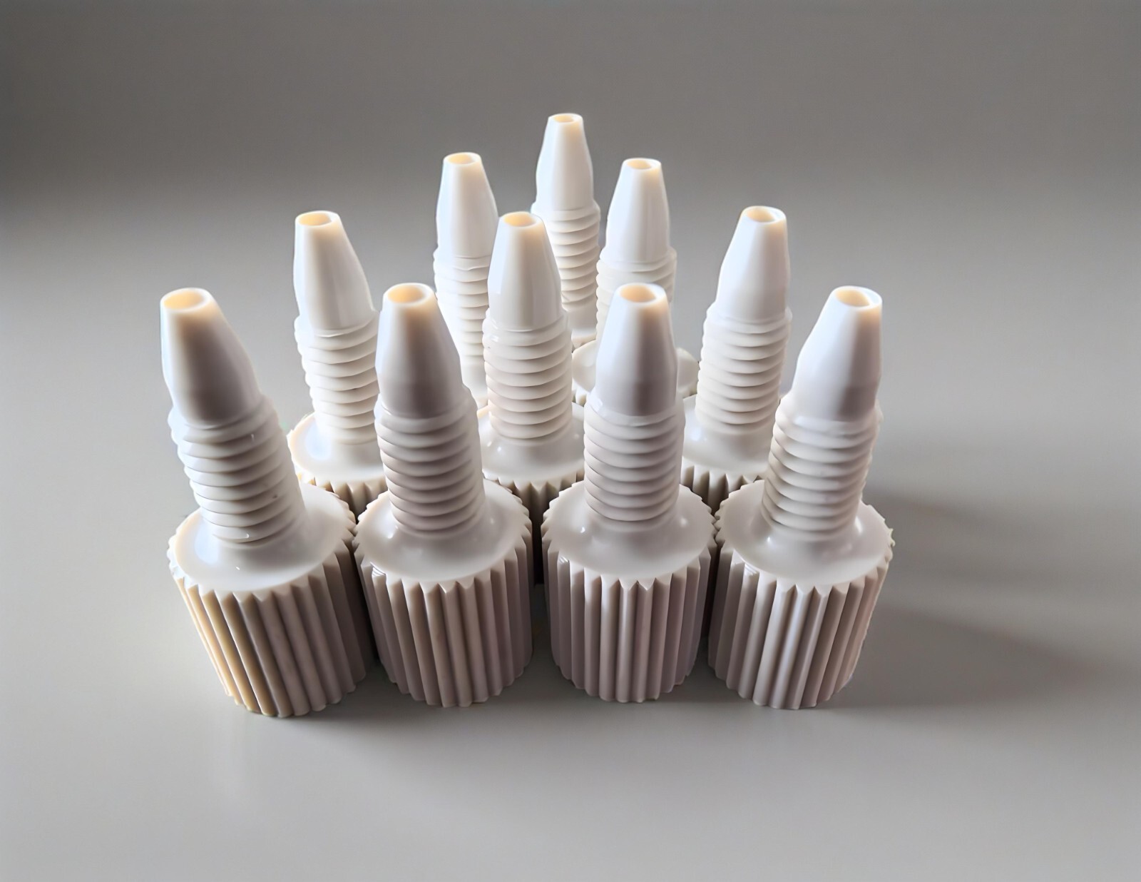 lot of 10/pk Fittings for HPLC PEEK finger-tight Fitting, 1.6 mm (1 ...