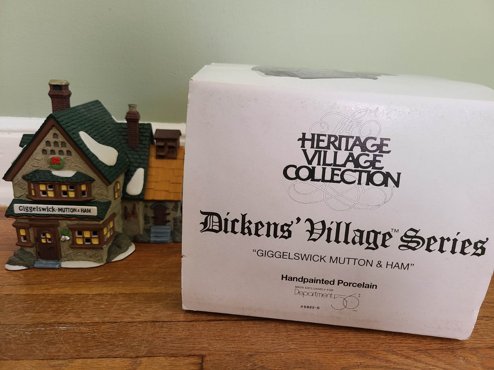 Dept 56 Dickens Village- "Giggelswick Mutton & Ham" | eBay