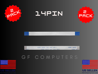 2X 14pin USB Charging Port Board Dock Connector Flex Cable Sony PS4 ...