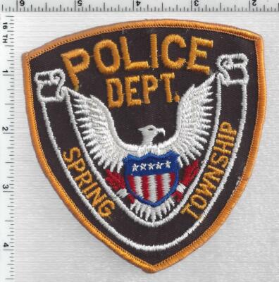 Spring Township Police (Pennsylvania) 1st Issue Shoulder Patch | eBay