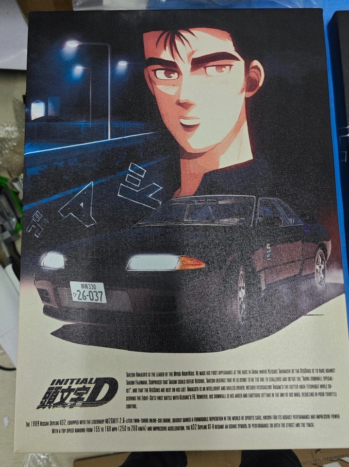 Initial D - Kyoichi Sudo Lancer Evolution III Emperor A1/A2/A3 Canvas ...