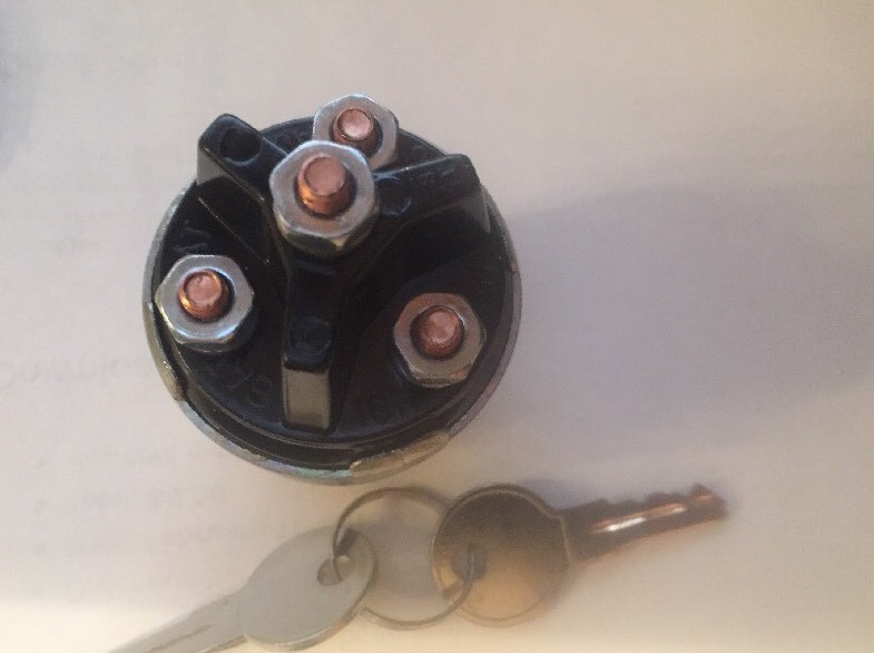 NEW Universal 3-Position Ignition Starter Key Switch with Momentary ...