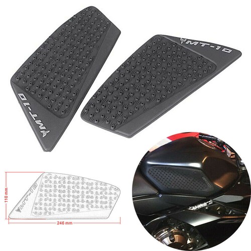 Tank Traction Side Pad Gas Knee Grip Protector Sticker For Yamaha MT10 ...