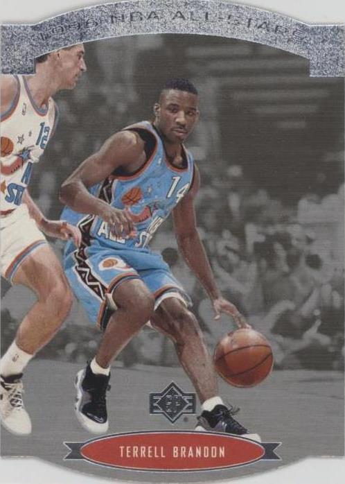 1995-96 SP - Nba All-Stars Die-Cut Terrell Brandon #AS7 for sale online ...