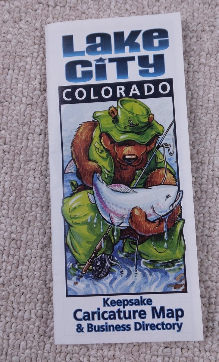 Map Of Lake City Colorado