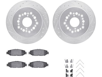 Rear Brake Pad and Rotor Kit For Lexus Toyota GS300 SC300 SC400 Supra ...