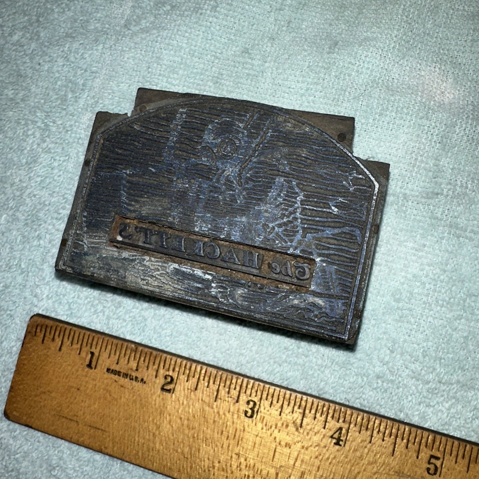 Printing Block “ Diver Underwater Scene “ Room For Type | eBay