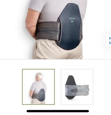 Aspen OTS 648 LSO Back Brace Universal Adjustable Lumbar Support, Great ...