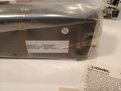 Lionel PM-1 Power Master Trainmaster Command Control Base 6-12867 NIB ...