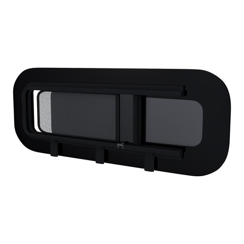 Brixwell 650mm x 250mm Universal Fit Glass Bunk Window with Internal ...